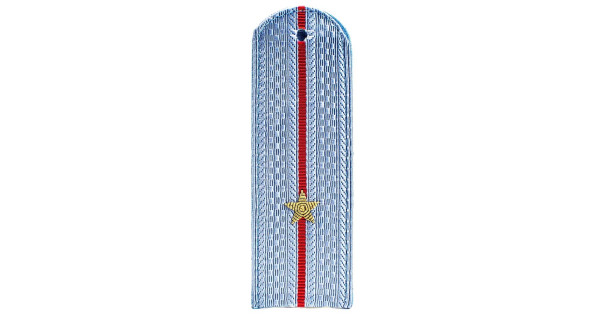 Brass MVD Shoulder Boards Jr Lt