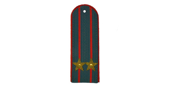 Brass MVD Lieutenant Colonel Shoulder Boards