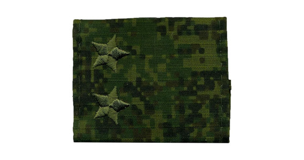 Colonel Digital Flora Silk Insignia | Military Badge