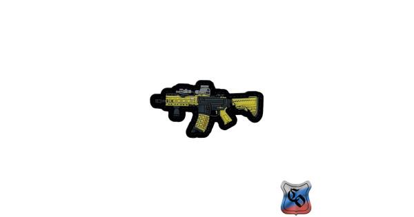 HK 416 PVC Patch | Military Enthusiasts