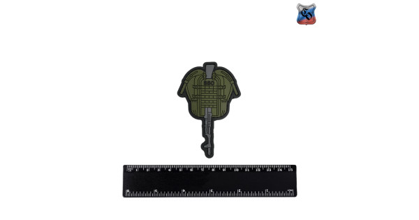 SSO BOBR M PVC Patch Olive