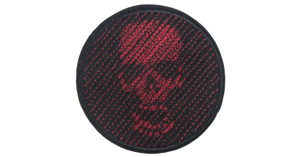 Skull-Diagonal Patch 80x80mm Military Tactical Patch