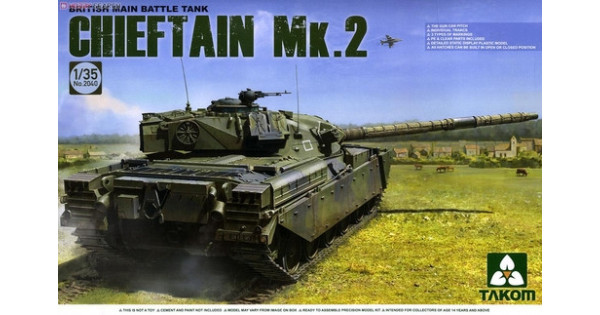 British Chieftain Mk.2 Model Kit
