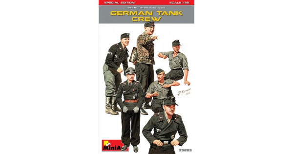 German Tank Crew Special Edition Model Kit