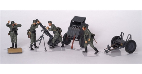 German 120mm Mortar Kit w/ Crew & Ammo