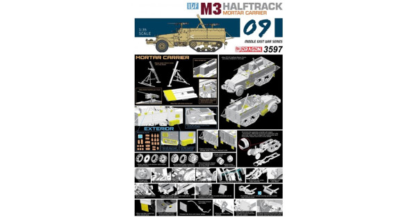 IDF M3 Halftrack Mortar Carrier Model Kit