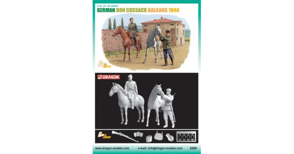 German Don Cossack Soldiers 1944 Model