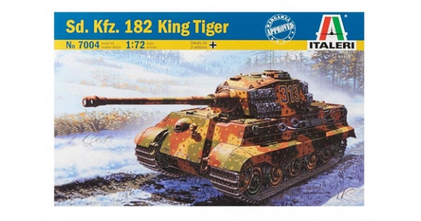 King Tiger Tank Assembly Model