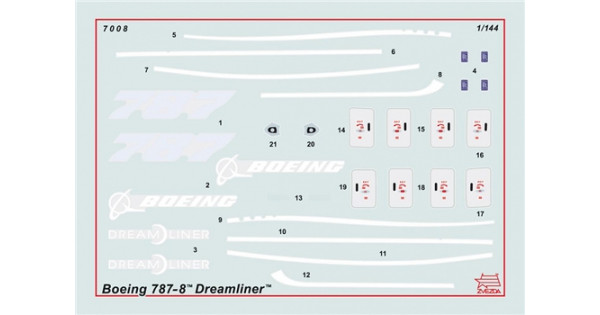 Boeing 787-8 Dreamliner Model Kit