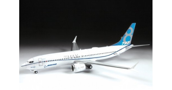 Boeing 737-8 MAX Scale Model | Detailed Plastic Kit