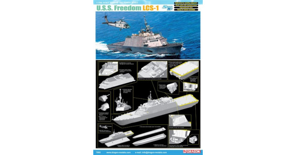 Kit de Modelo USS Freedom LCS-1