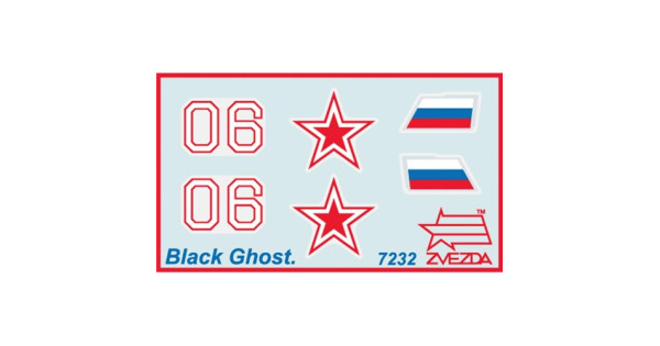Russian Stealth Helicopter "Black Ghost" Model Kit