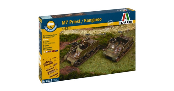 M7 Priest 105mm HMC Tank Model Kit