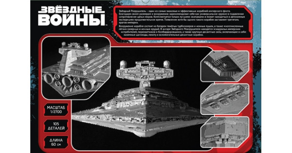 Imperial Star Destroyer Model Kit | Build Your Own